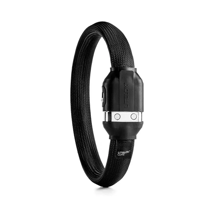 Litelok Core Plus 75cm Lock in Crow Black