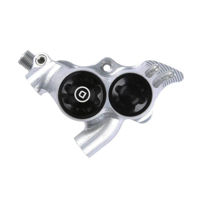 Hope RX4+ Complete Brake Caliper - FM DOT Silver in Silver - Bike Coop