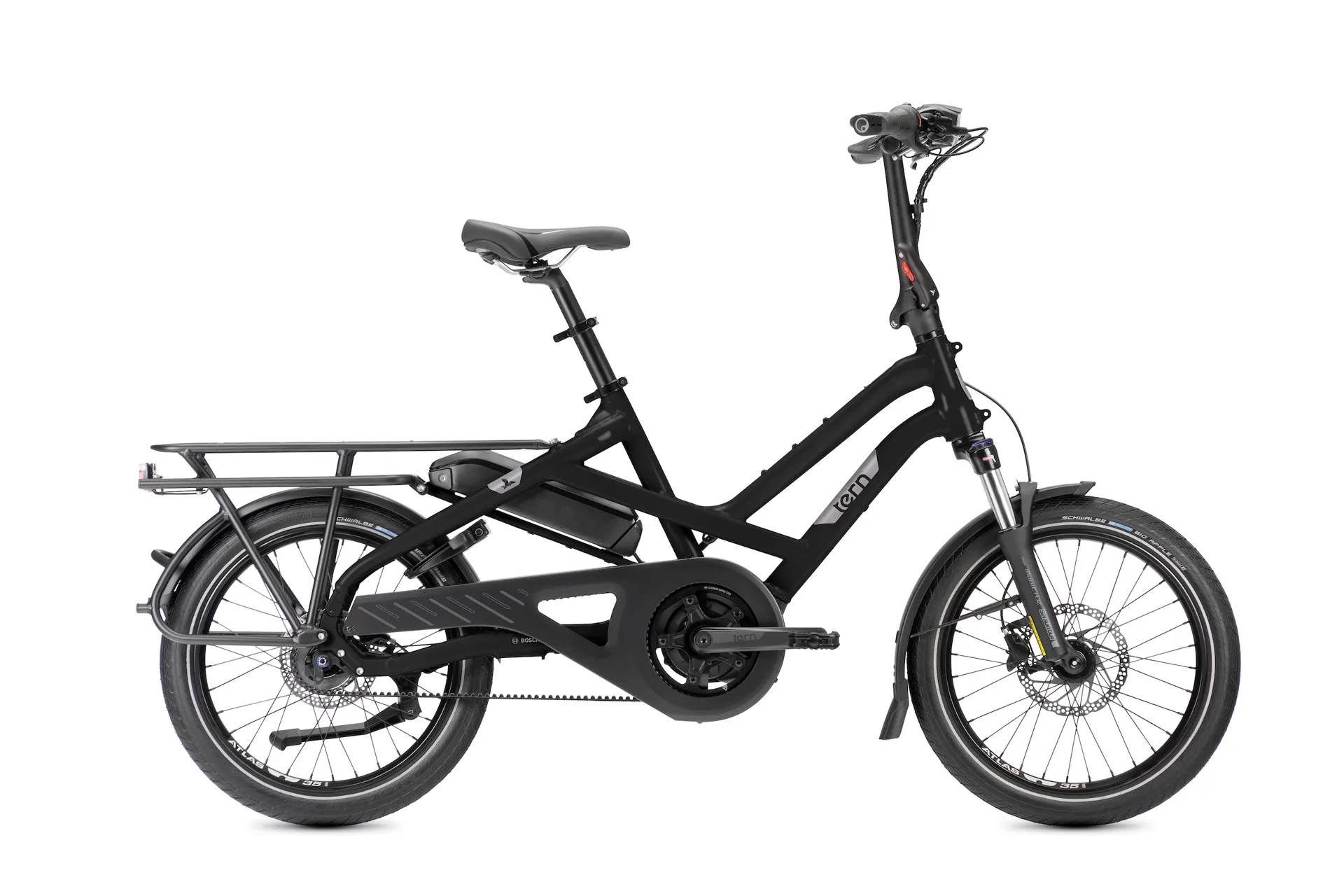 Tern HSD P5i Electric Cargo Bike in Black - Gen.2